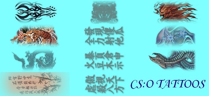 Counter Strike Source Tattoos Spade | Counter Strike Online Wiki