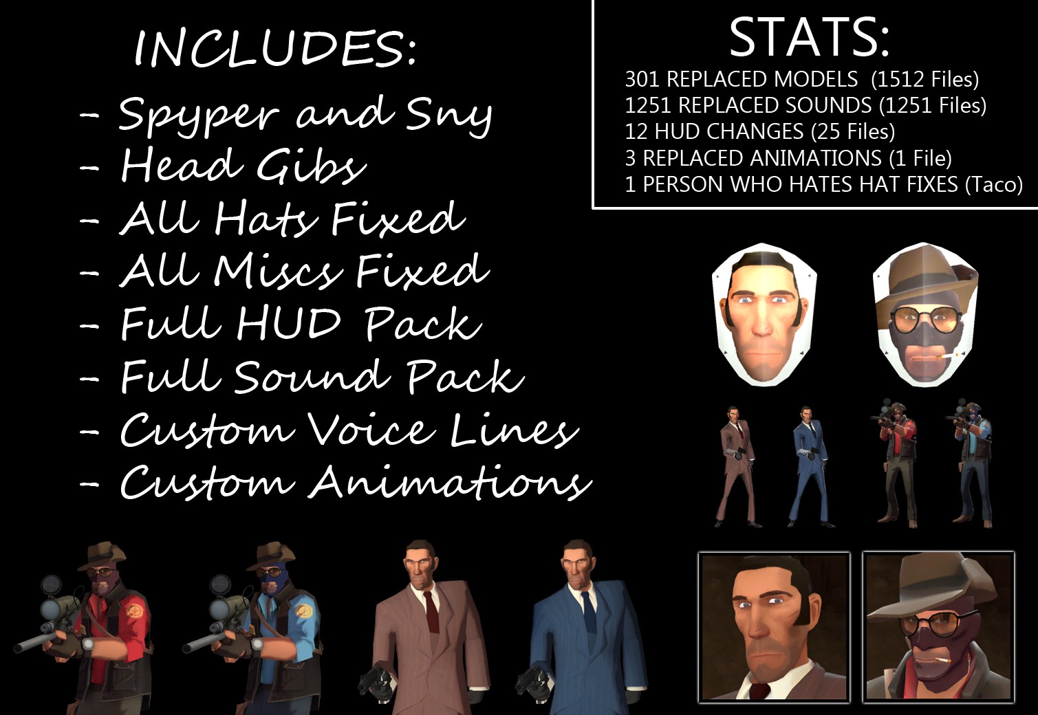 Spyper and Sny Mod for Team Fortress 2 | TF2 Mods