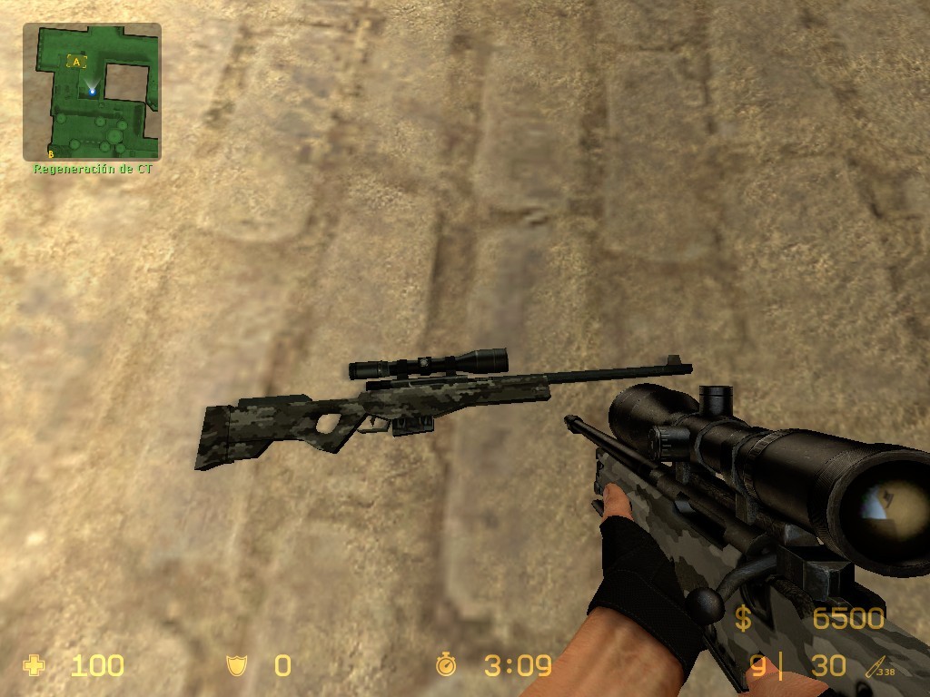 awp hexagonal texture Mod for Counter-Strike: Source | CS:S Mods