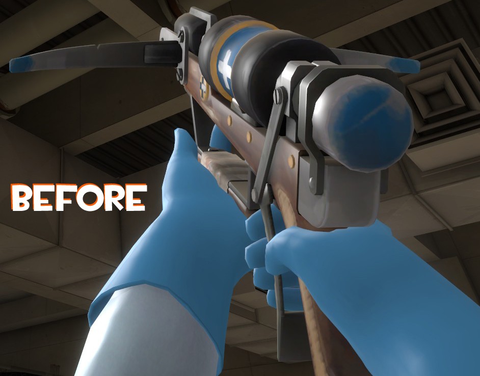Crusader's Crossbow Smoothing Fixes [Team Fortress 2] [Mods]