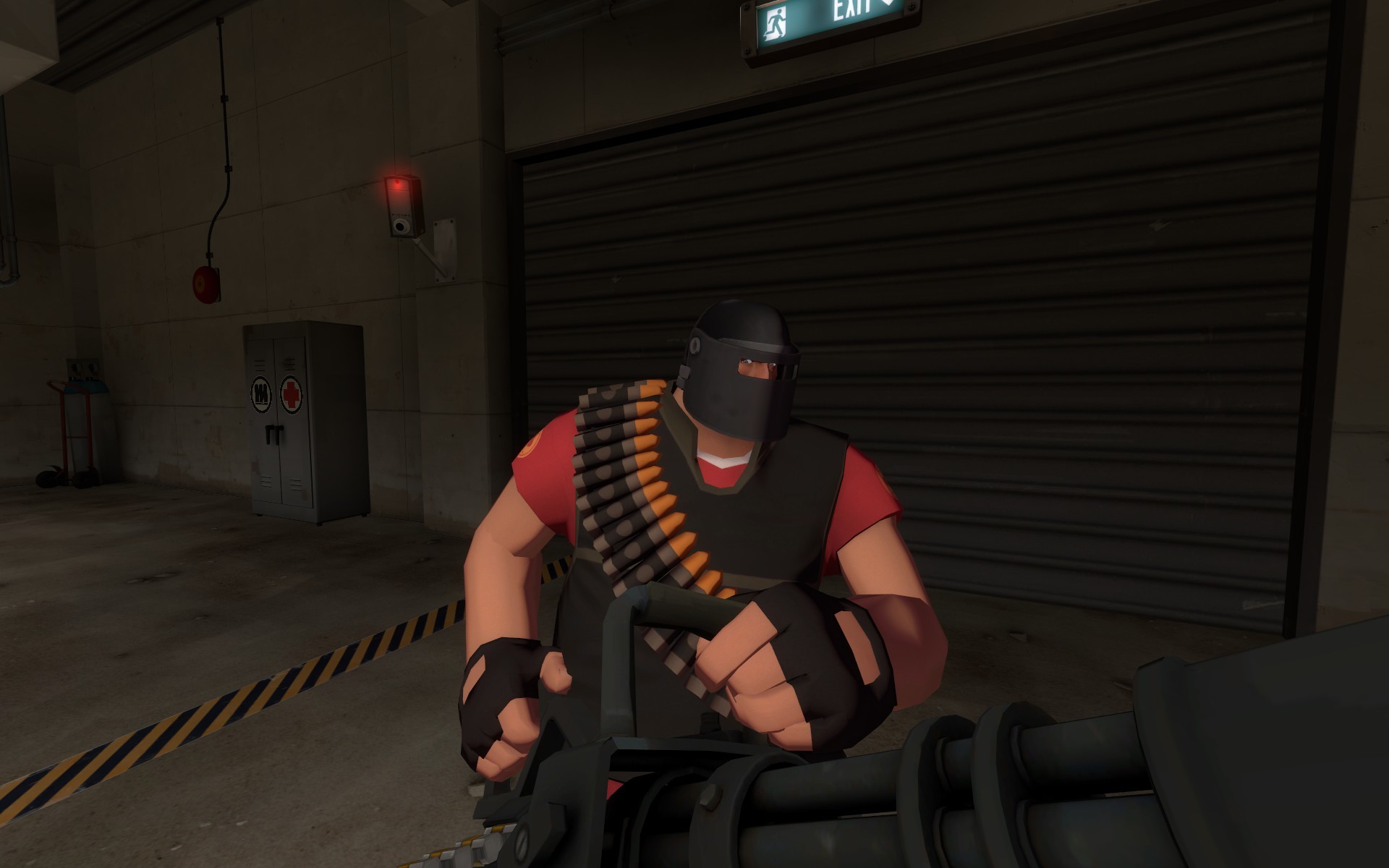 Eliminator's Safeguard (closed visor) Mod for Team Fortress 2 | TF2 Mods