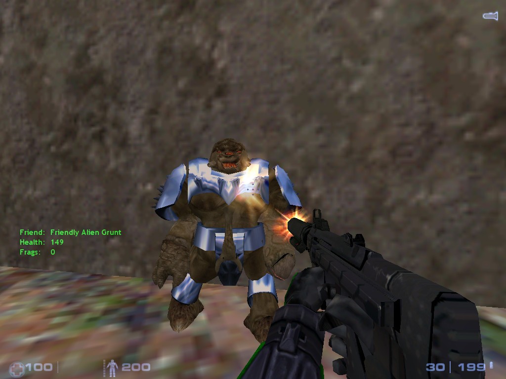 Hunman Error's Alien grunt with armor For HL1 Mod for Half-Life | HL Mods