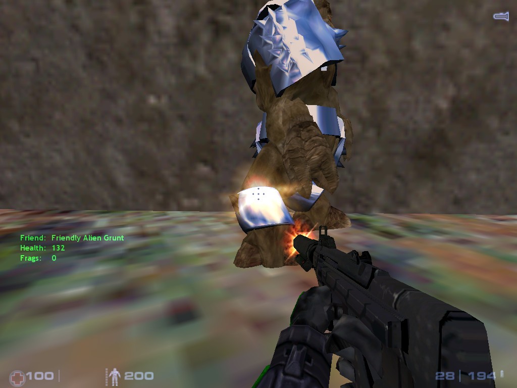 Hunman Error's Alien grunt with armor For HL1 Mod for Half-Life | HL Mods