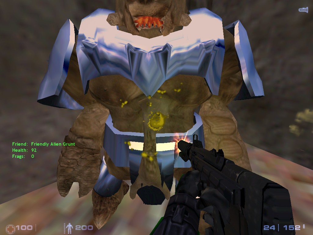 Hunman Error's Alien grunt with armor For HL1 Mod for Half-Life | HL Mods