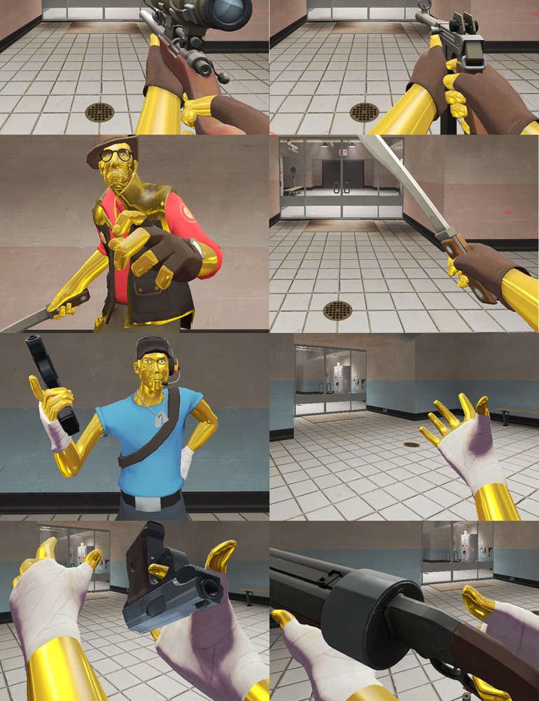 Australium Player Models Mod for Team Fortress 2 | TF2 Mods