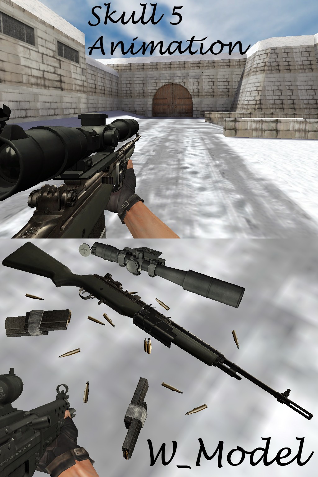 Spezz feat Thanez & Millenia - M14 On 4 Anims Pack [Counter-Strike ...