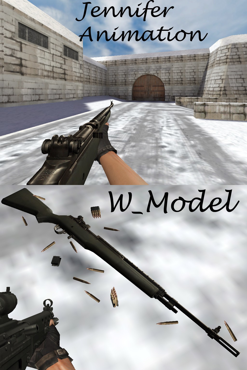 Spezz feat Thanez & Millenia - M14 On 4 Anims Pack [Counter-Strike ...