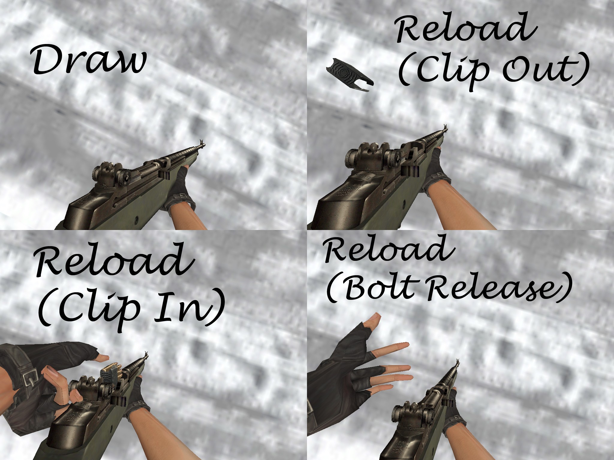 Spezz feat Thanez & Millenia - M14 On 4 Anims Pack [Counter-Strike ...