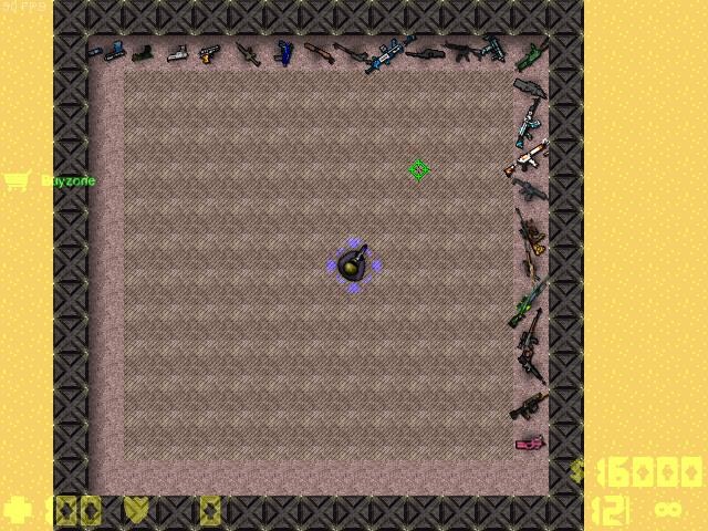 Mega pack the 50 Weapons [CS2D] [Mods]