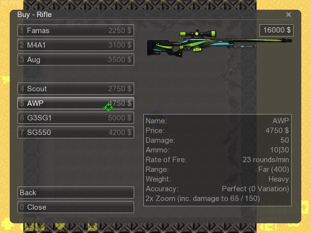 Mega pack the 50 Weapons Mod for CS2D | CS2D Mods