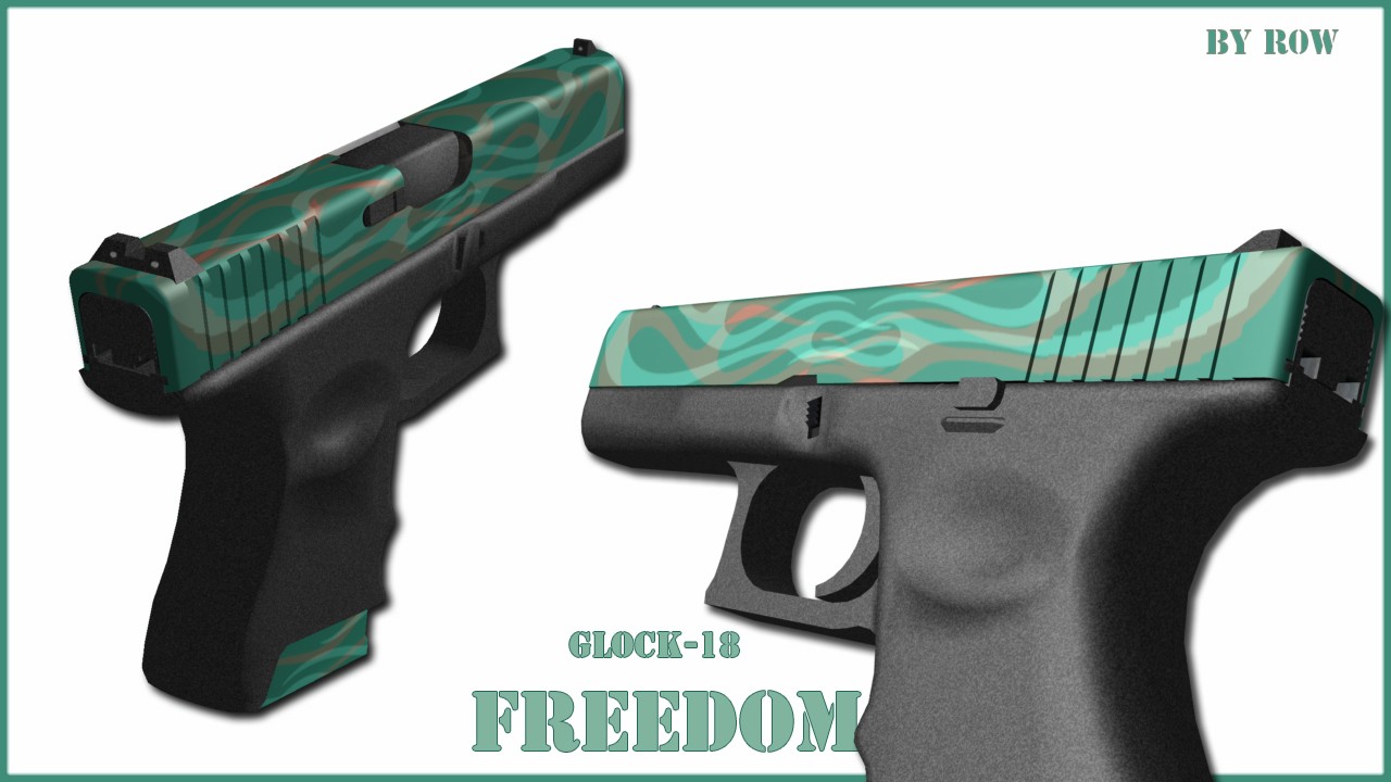 Glock-18 | Freedom [Counter-Strike: Global Offensive] [Mods]