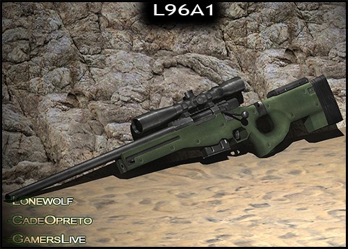 L96 on GamersLive's Animation Mod for Counter-Strike 1.6 | CS1.6 Mods