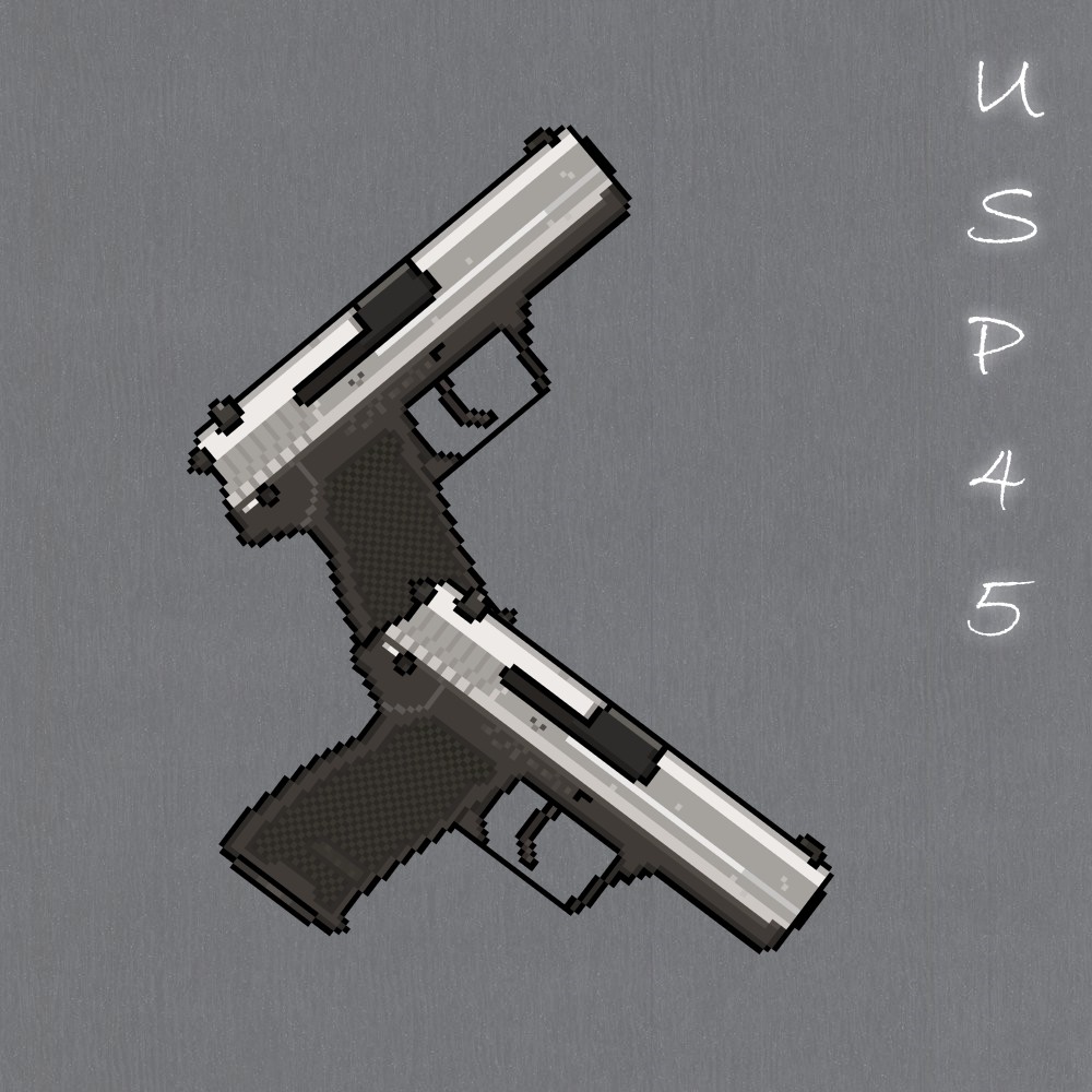 HK USP.45 [CS2D] [Mods]
