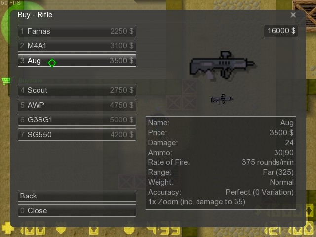 IMI Tavor for AUG [CS2D] [Mods]