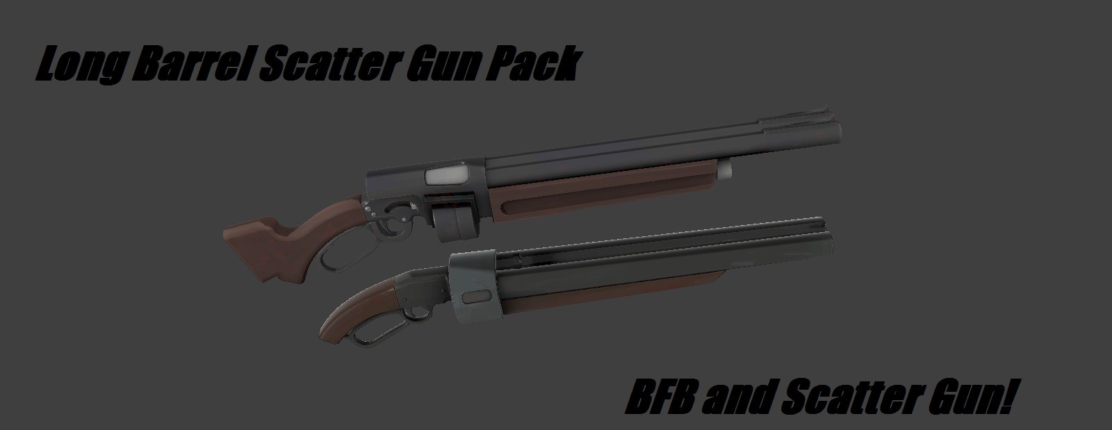 long barrel scatter gun pack Mod for Team Fortress 2 | TF2 Mods