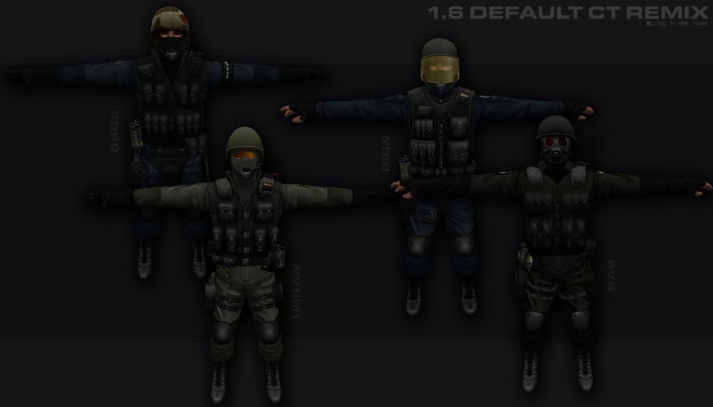 1.6 CT Remix Pack (RE-UPLOAD) Mod for Counter-Strike 1.6 | CS1.6 Mods