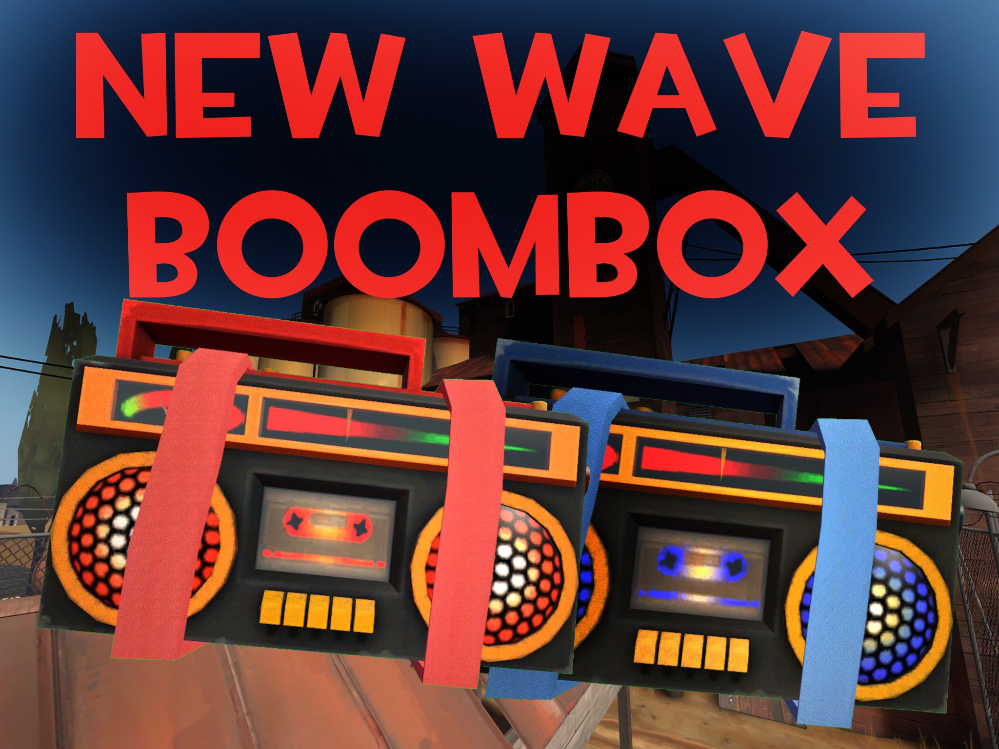 New Wave Boombox Mod for Team Fortress 2 | TF2 Mods
