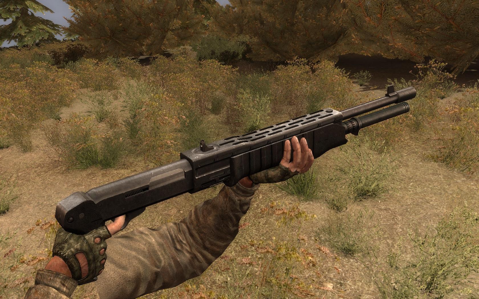 Original SPAS-12 new animations Mod for S.T.A.L.K.E.R.: Call of Pripyat ...