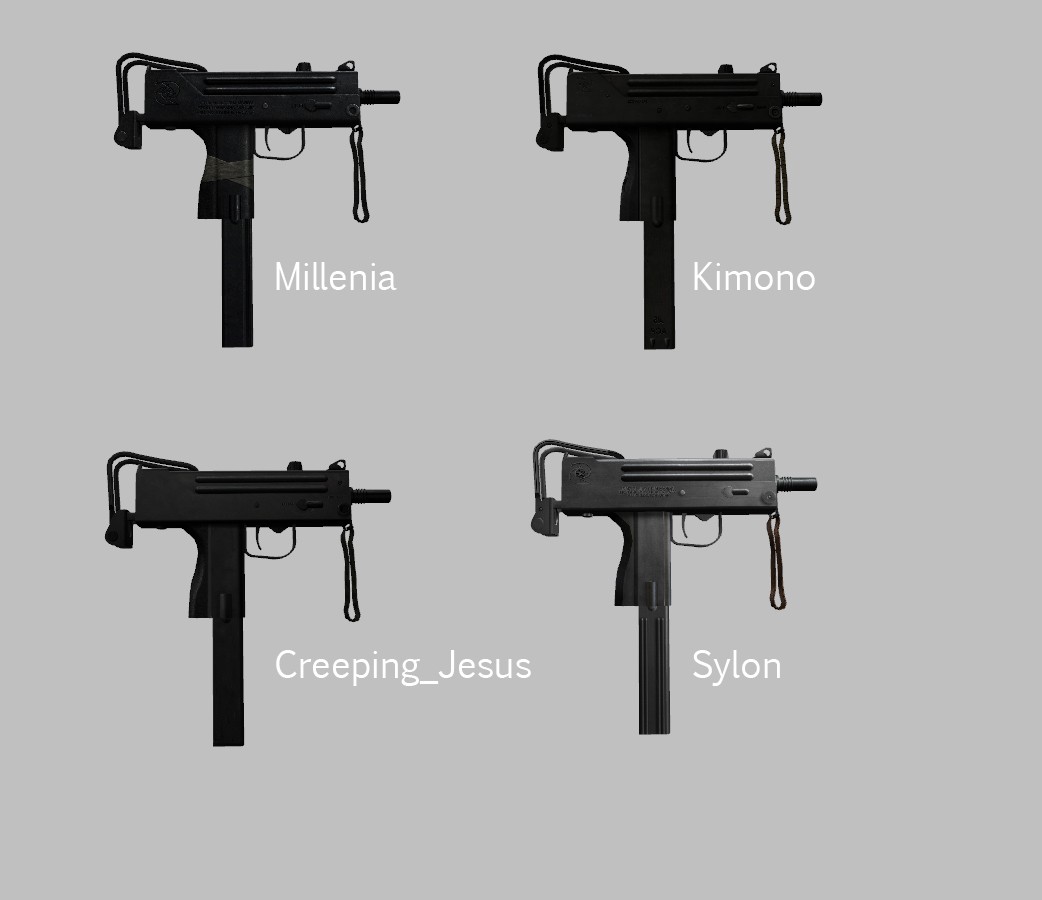 Pete3D's MAC-10 on 4 texture pack [Counter-Strike: Online] [Mods]