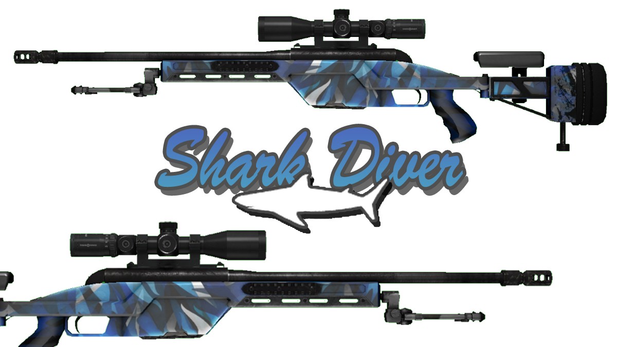 SSG-08 Shark Diver Mod for Counter-Strike: Global Offensive | CS:GO Mods