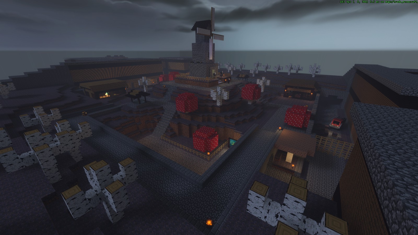 Trade Minecraft Windmill (Halloween) Mod for Team Fortress 2 | TF2 Mods