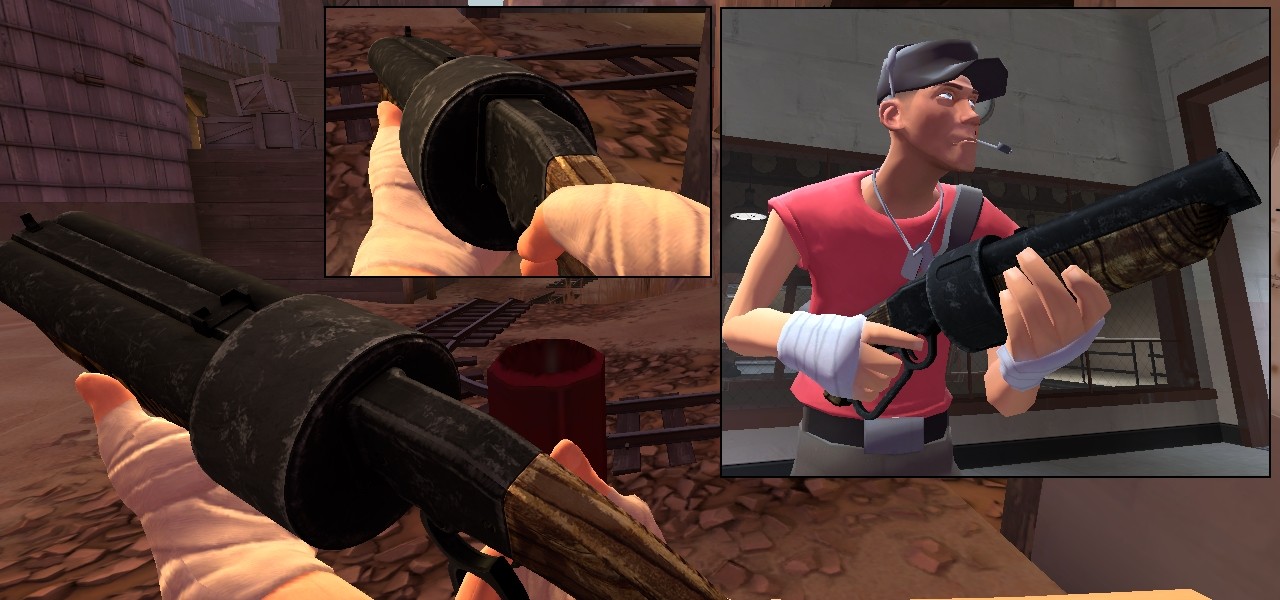 HD Scattergun (Updated) Mod for Team Fortress 2 | TF2 Mods
