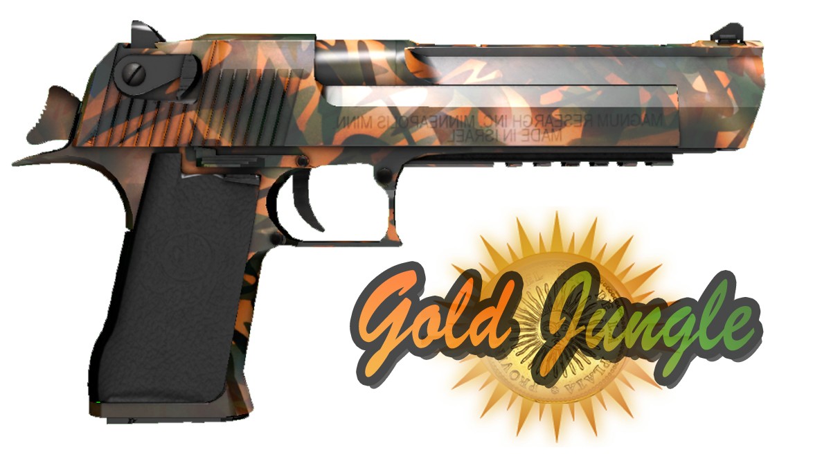Deagle Gold Jungle Mod for Counter-Strike: Global Offensive | CS:GO Mods