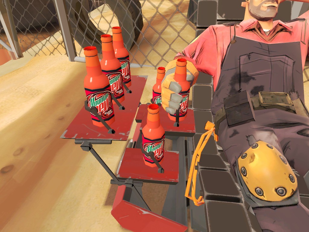 Mountain DEW! Beer Bottles Mod for Team Fortress 2 | TF2 Mods