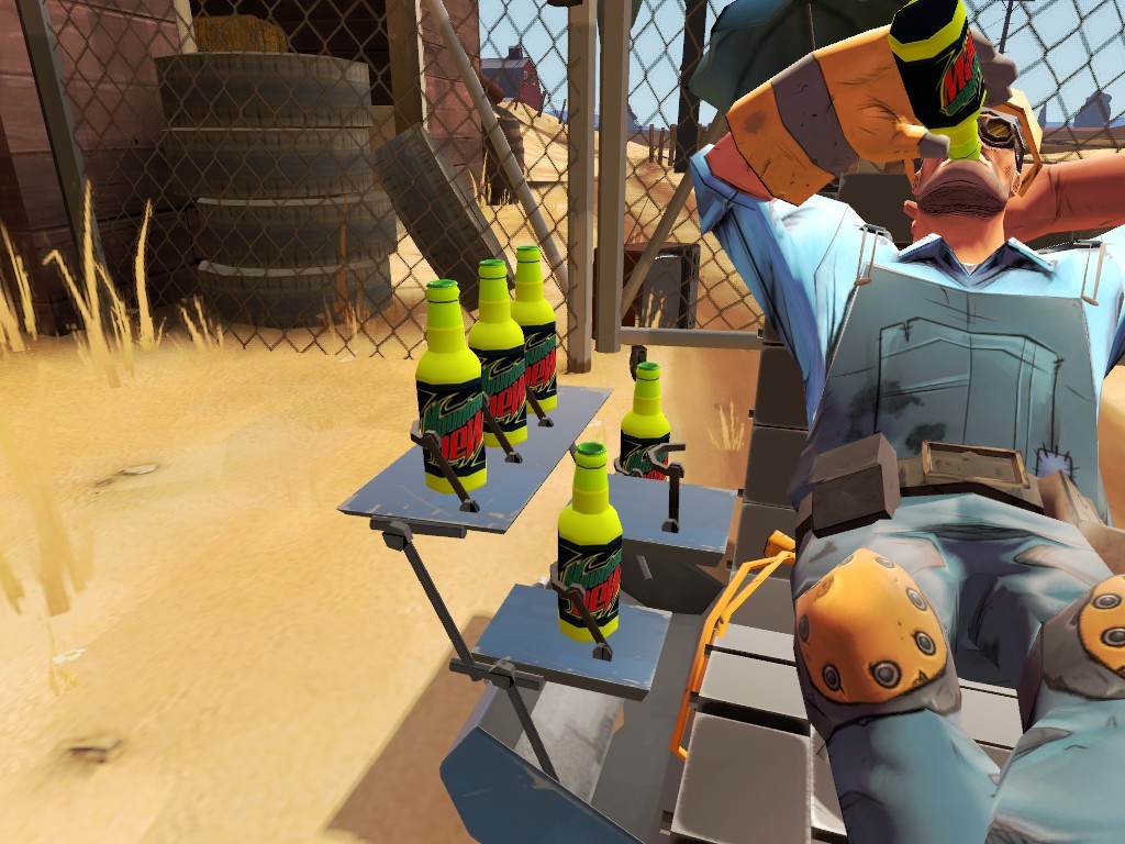 Mountain DEW! Beer Bottles Mod for Team Fortress 2 | TF2 Mods