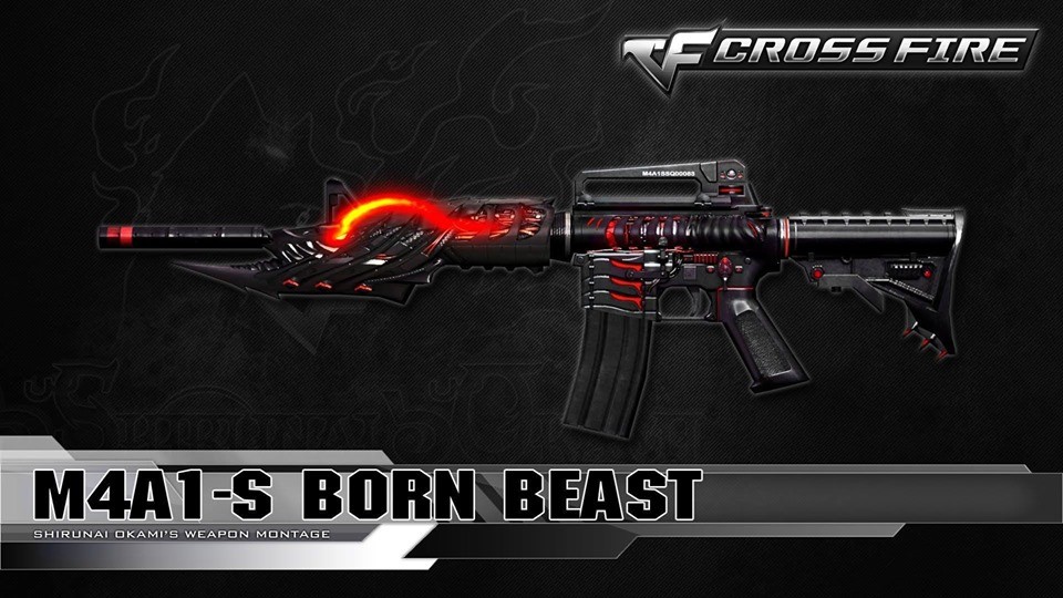 M4A1-S-Born-Beast Mod for Counter-Strike 1.6 | CS1.6 Mods