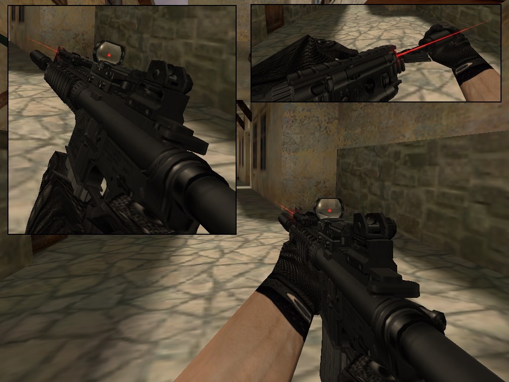 Colt M4 RIS Custom [Counter-Strike 1.6] [Mods]