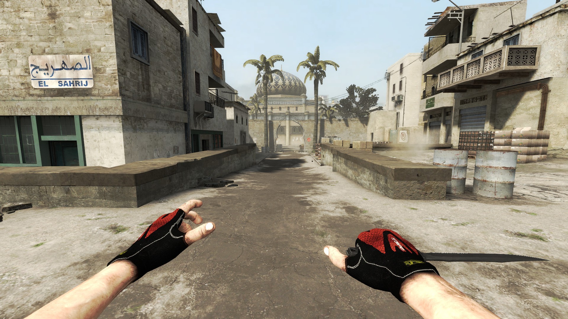 Tactical gloves(Open fingers). Mod for Counter-Strike: Source | CS:S Mods