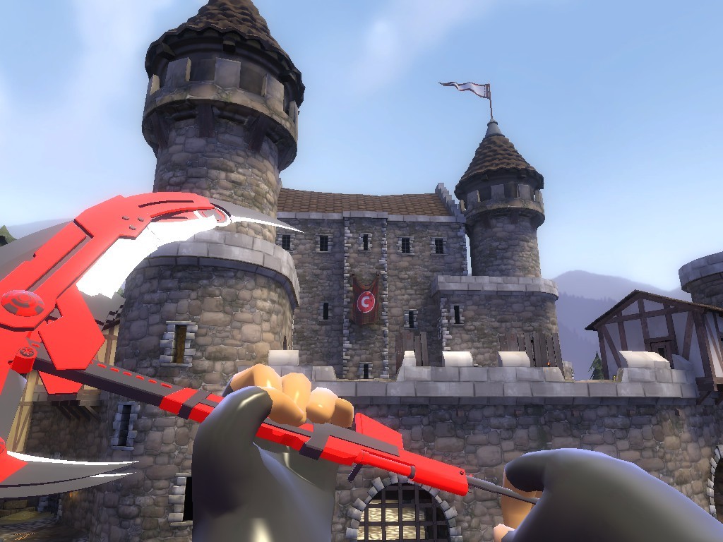 RWBY Crescent Rose Axtinguisher Mod for Team Fortress 2 | TF2 Mods