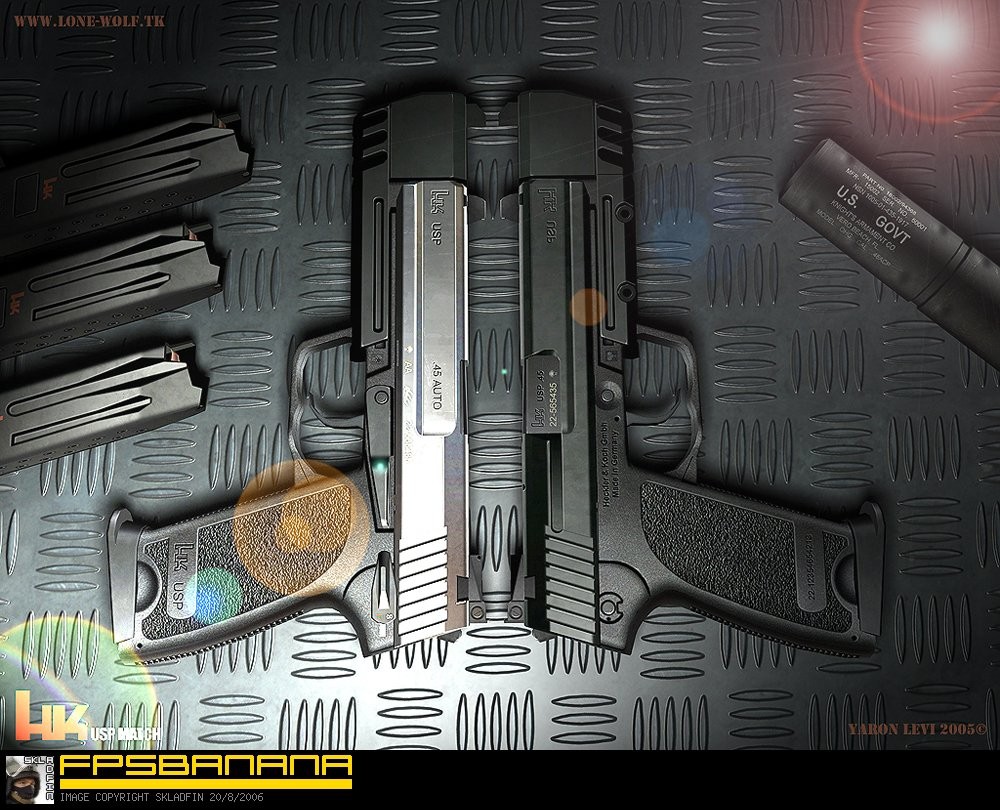 Silvio feat. LoneWolf - H&K USP On IIopn's FNP Mod for Counter-Strike 1 ...