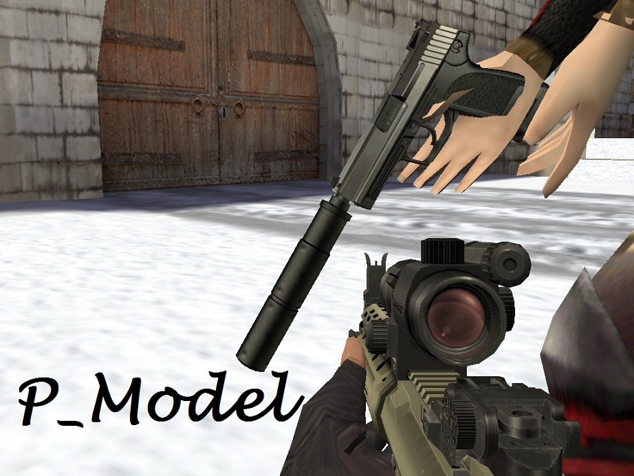Silvio feat. LoneWolf - H&K USP On IIopn's FNP Mod for Counter-Strike 1 ...