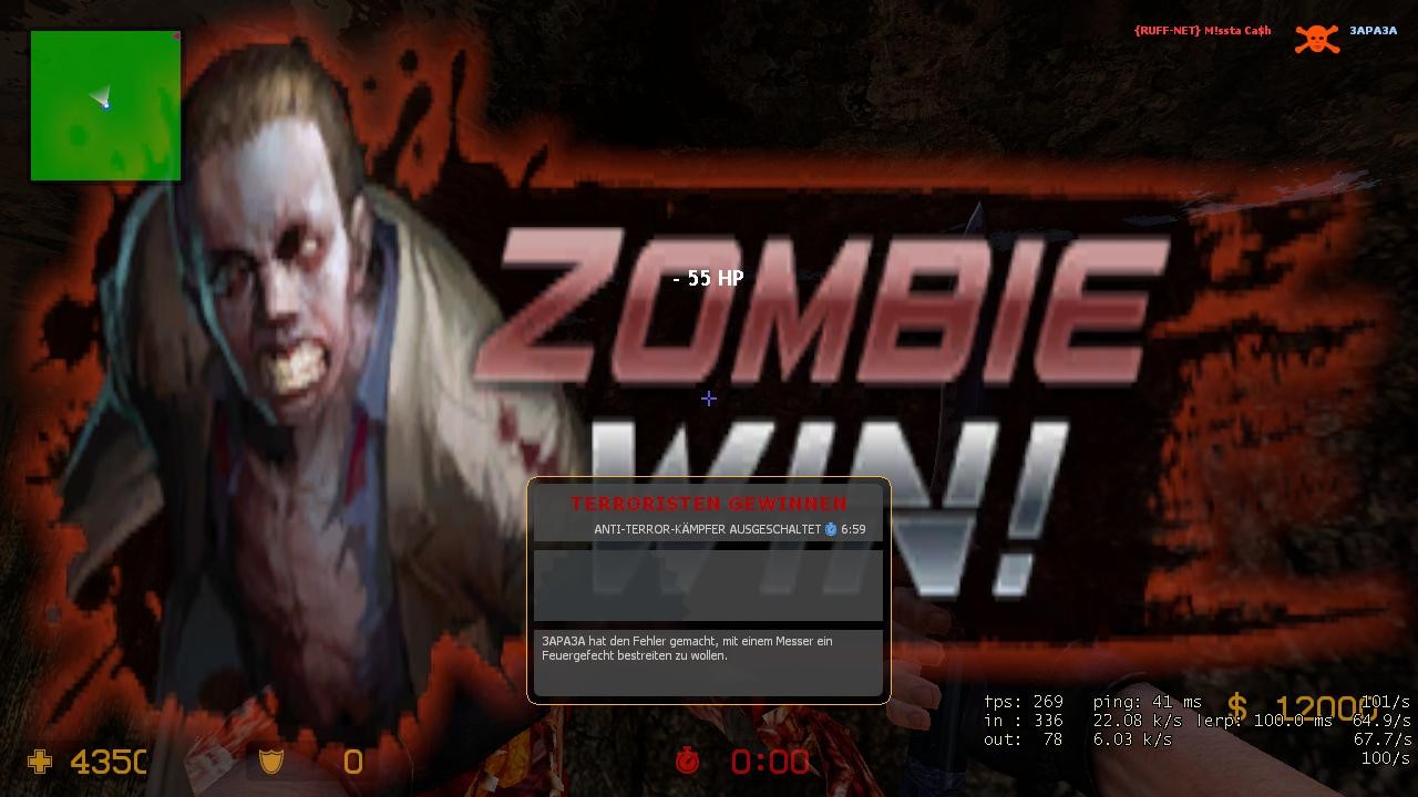 Counterstrike Nexon: Zombies Zombie Overlay Mod for Counter-Strike ...