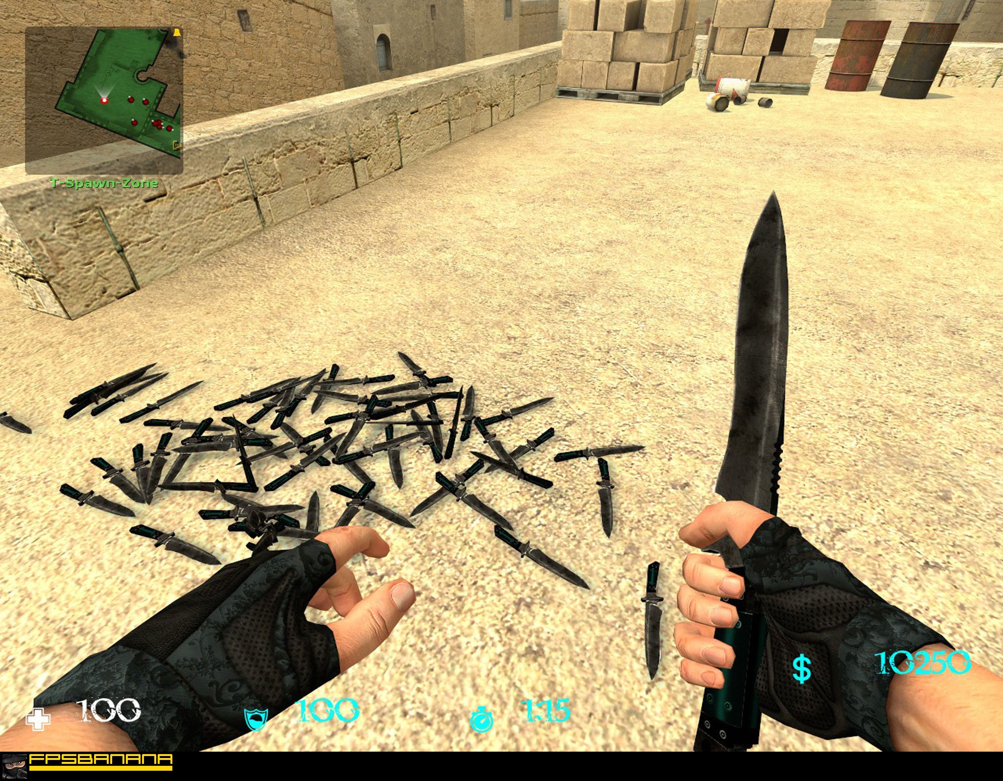 default knife rusty texture Mod for Counter-Strike: Source | CS:S Mods