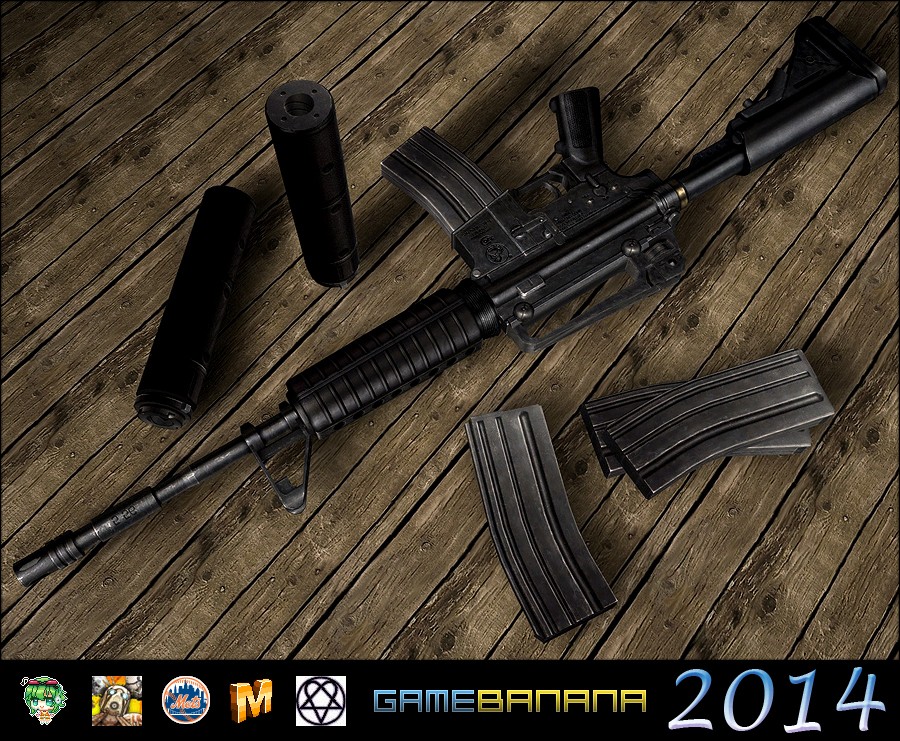 Twinke feat. Millenia - M4A1 On ImbrokeRU's M16 Mod for Counter-Strike ...