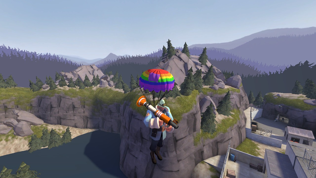 Rainbow BaseJumper [Team Fortress 2] [Mods]