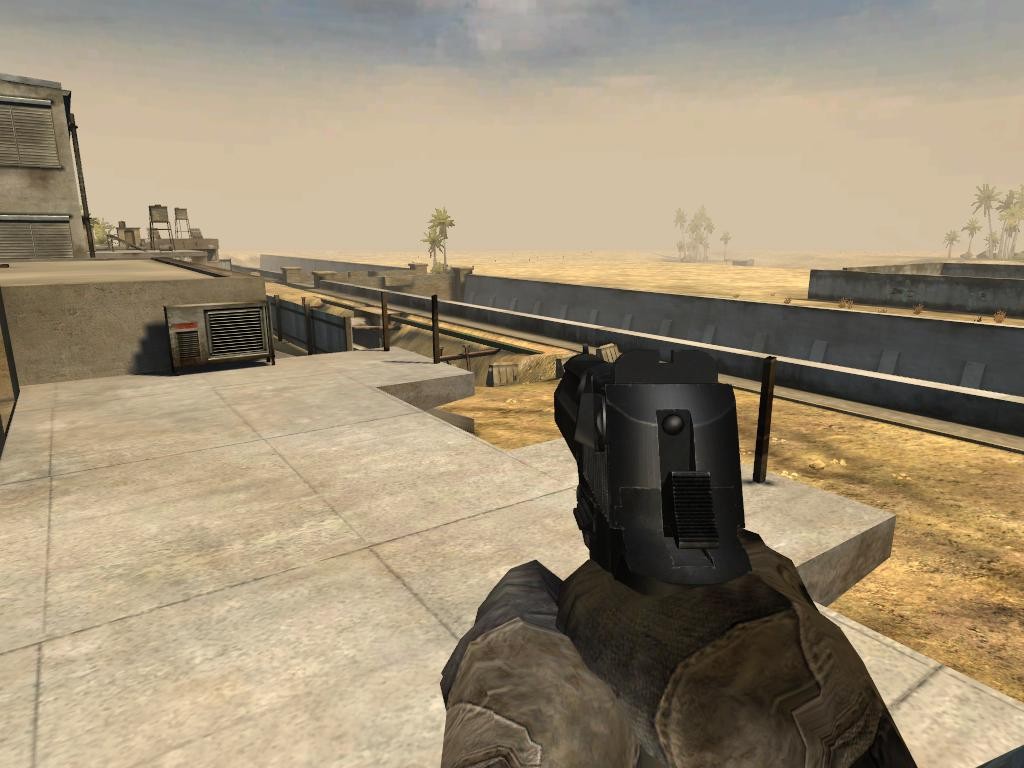 Desert Eagle Standard & Chrome Mod for Battlefield 2 | BF2 Mods