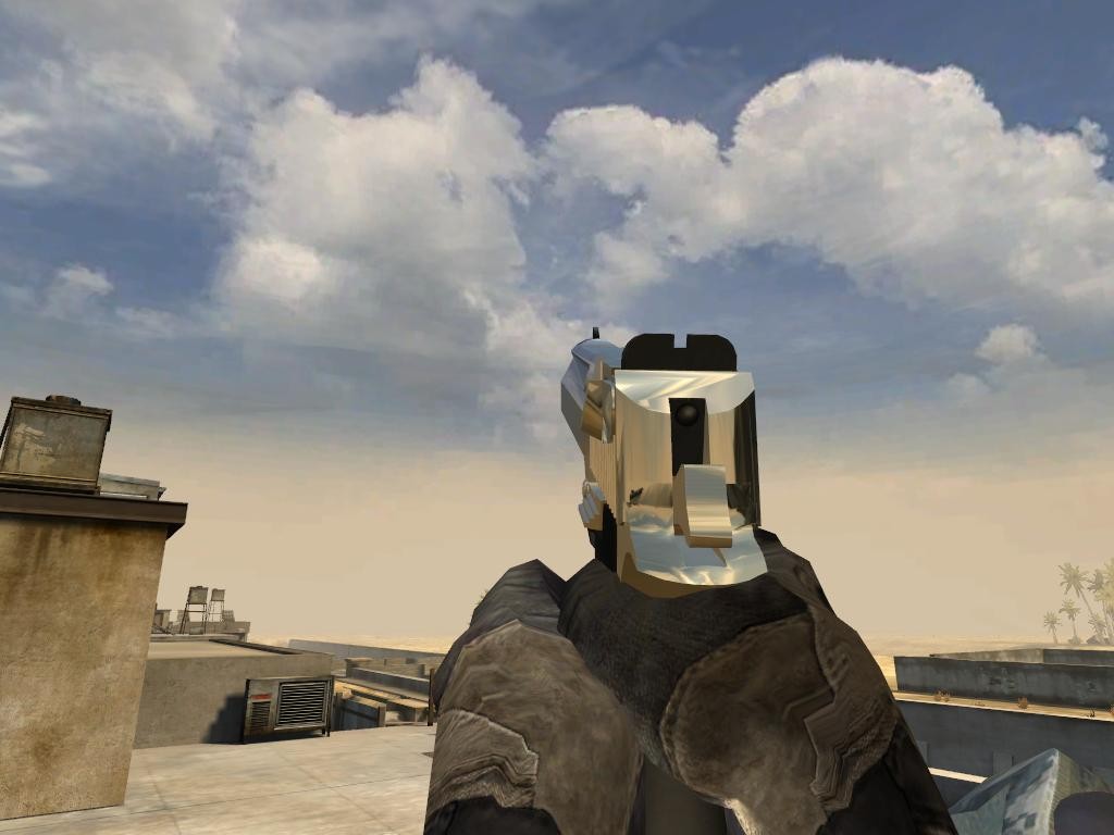 Desert Eagle Standard & Chrome Mod for Battlefield 2 | BF2 Mods