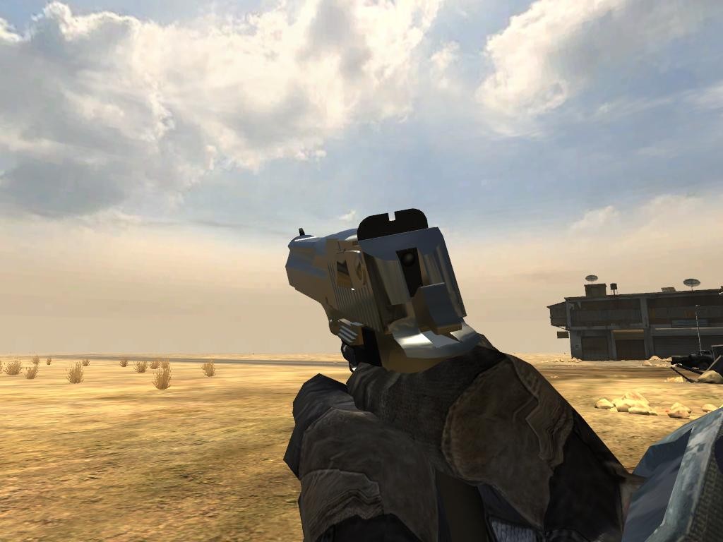 Desert Eagle Standard & Chrome Mod for Battlefield 2 | BF2 Mods