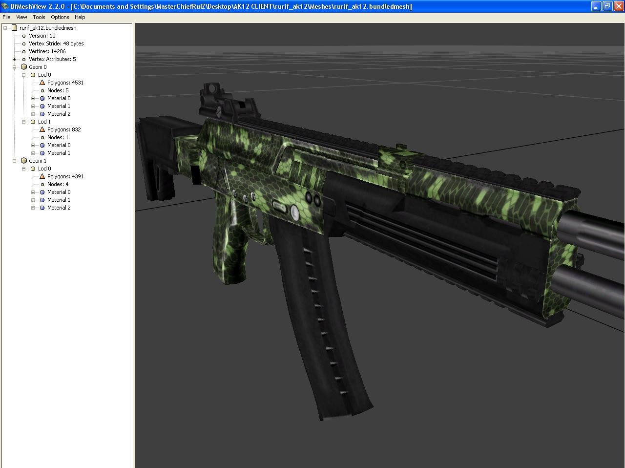 AK12 Pack Mod for Battlefield 2 | BF2 Mods