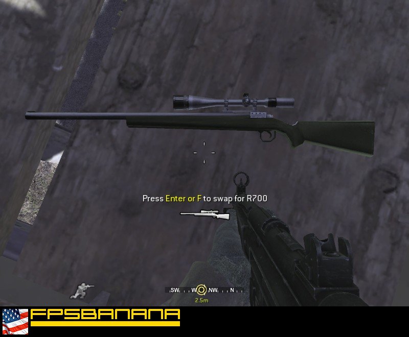 Custom R700 [Call of Duty 4: Modern Warfare] [Mods]