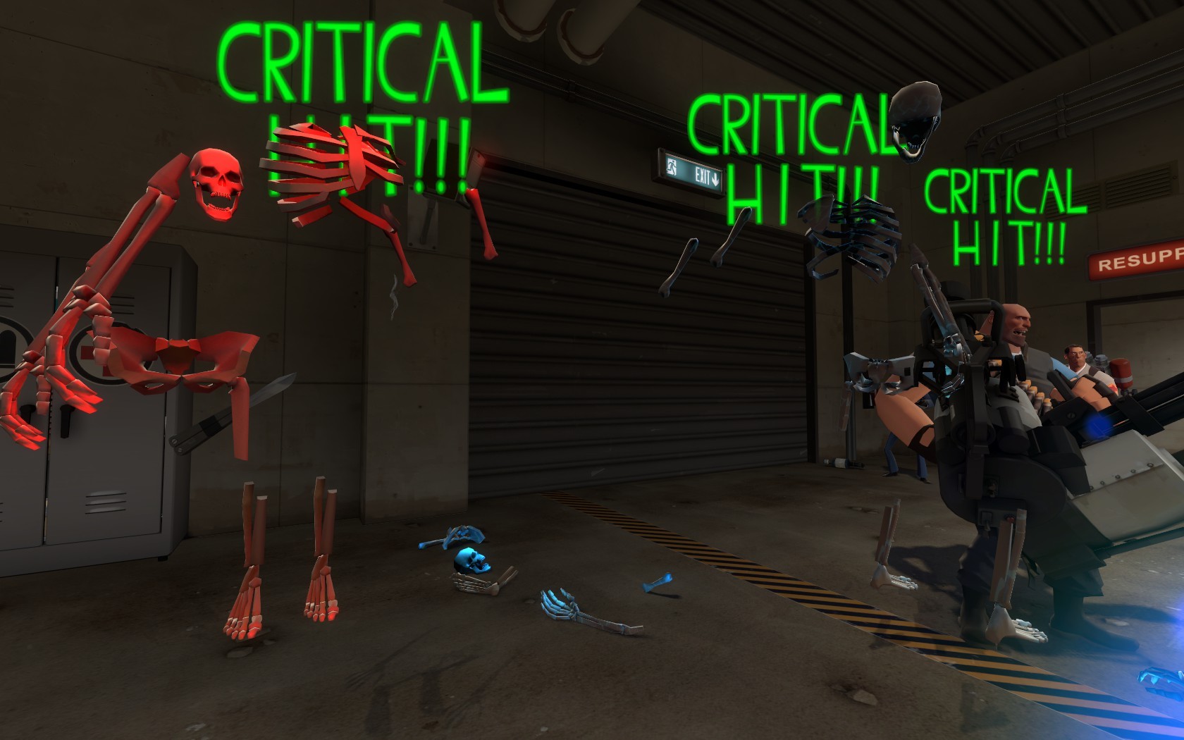 Skeleton Gibs Mod for Team Fortress 2 | TF2 Mods