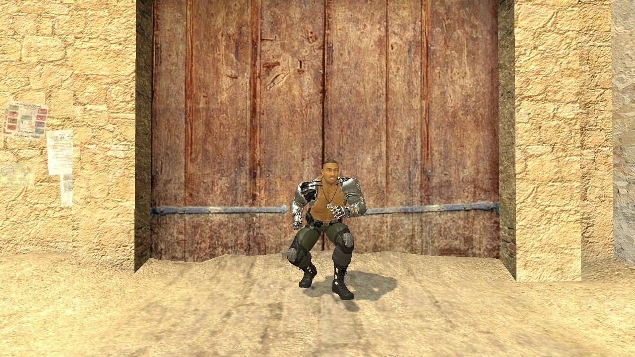 Mortal Kombat Jax Briggs [Counter-Strike: Source] [Mods]