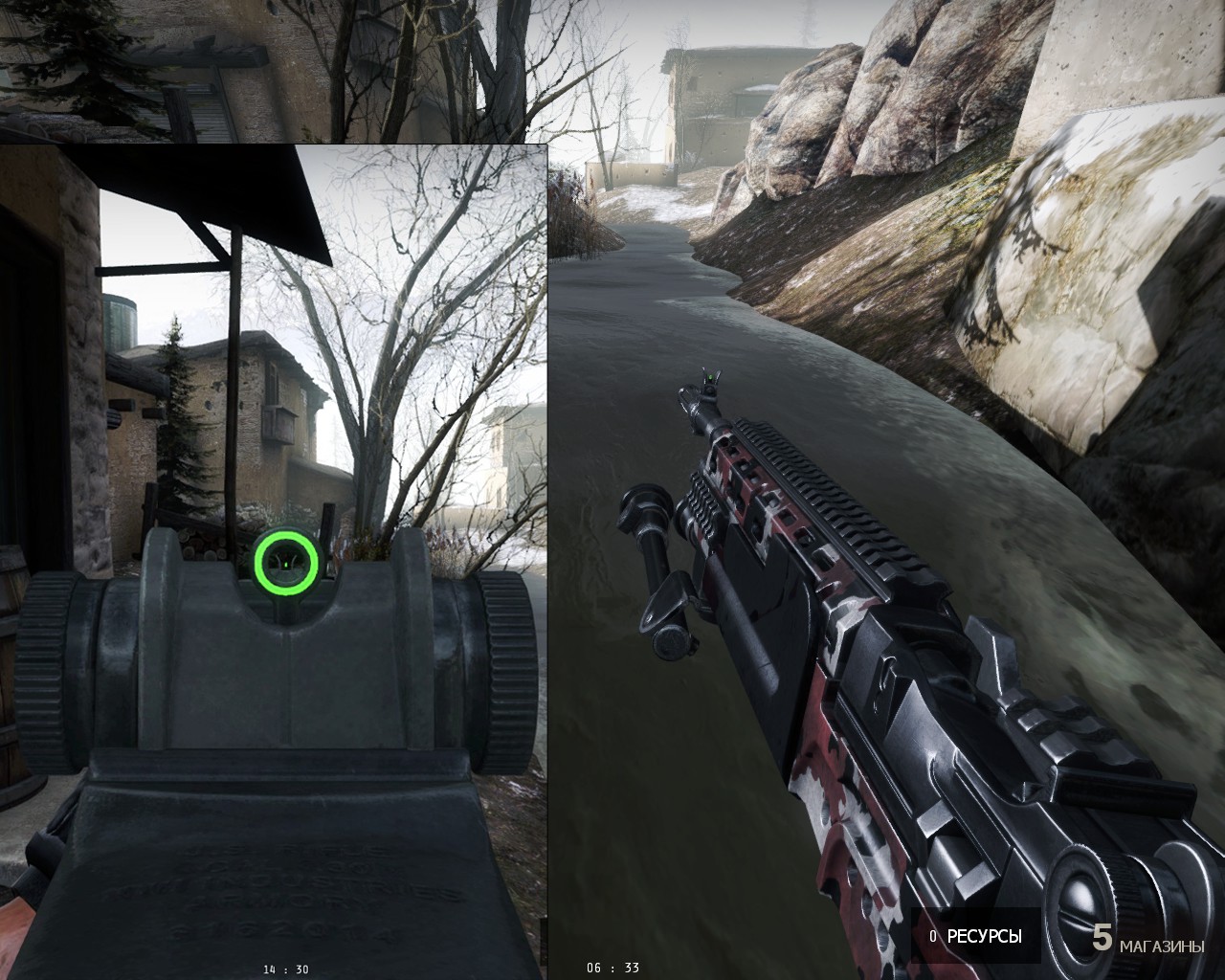 M14EBR Bloody Snow V2 Mod for Insurgency | Insurgency Mods