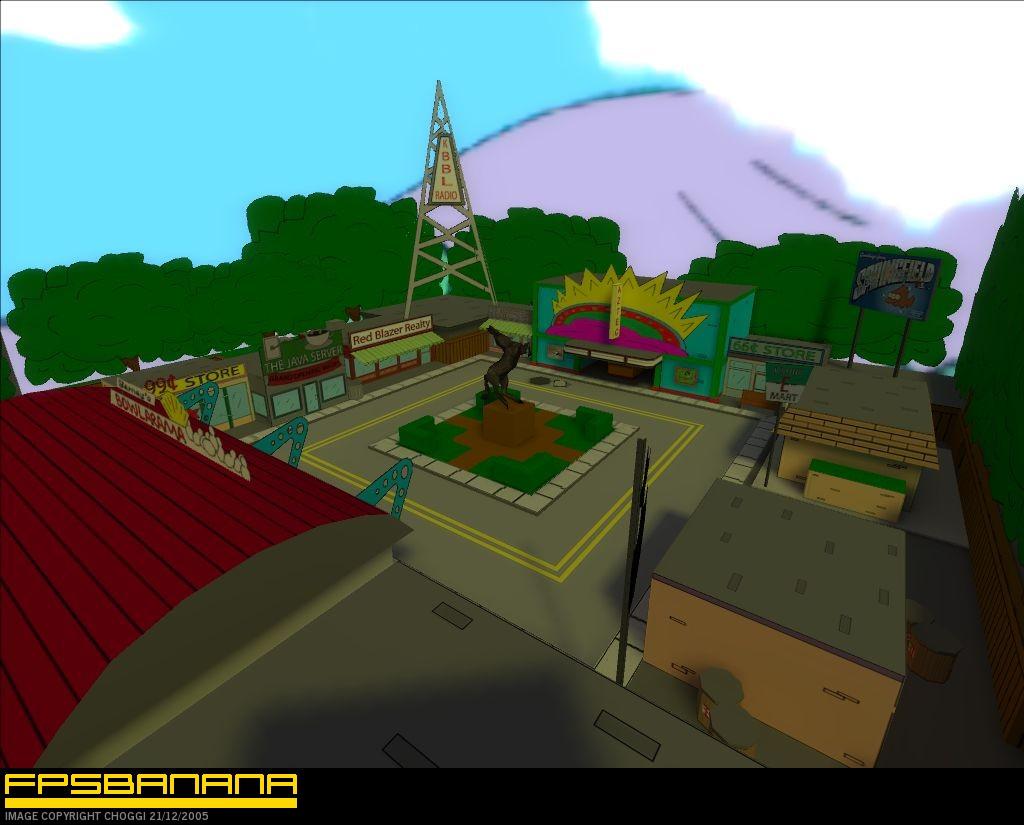 de_simpsons_css Mod for Counter-Strike: Source | CS:S Mods