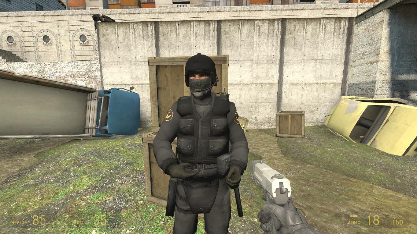 Civil Protection with Police Model Mod for Half-Life 2 | HL2 Mods