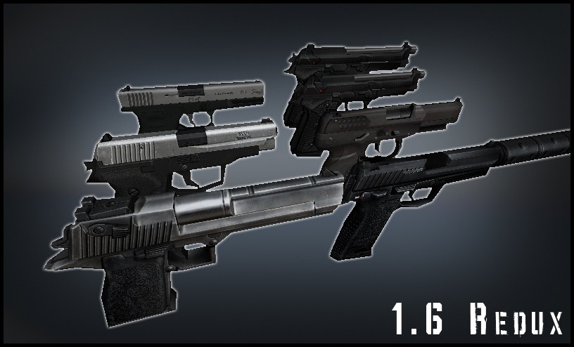 1.6 Redux - Pistols Mod for Counter-Strike 1.6 | CS1.6 Mods